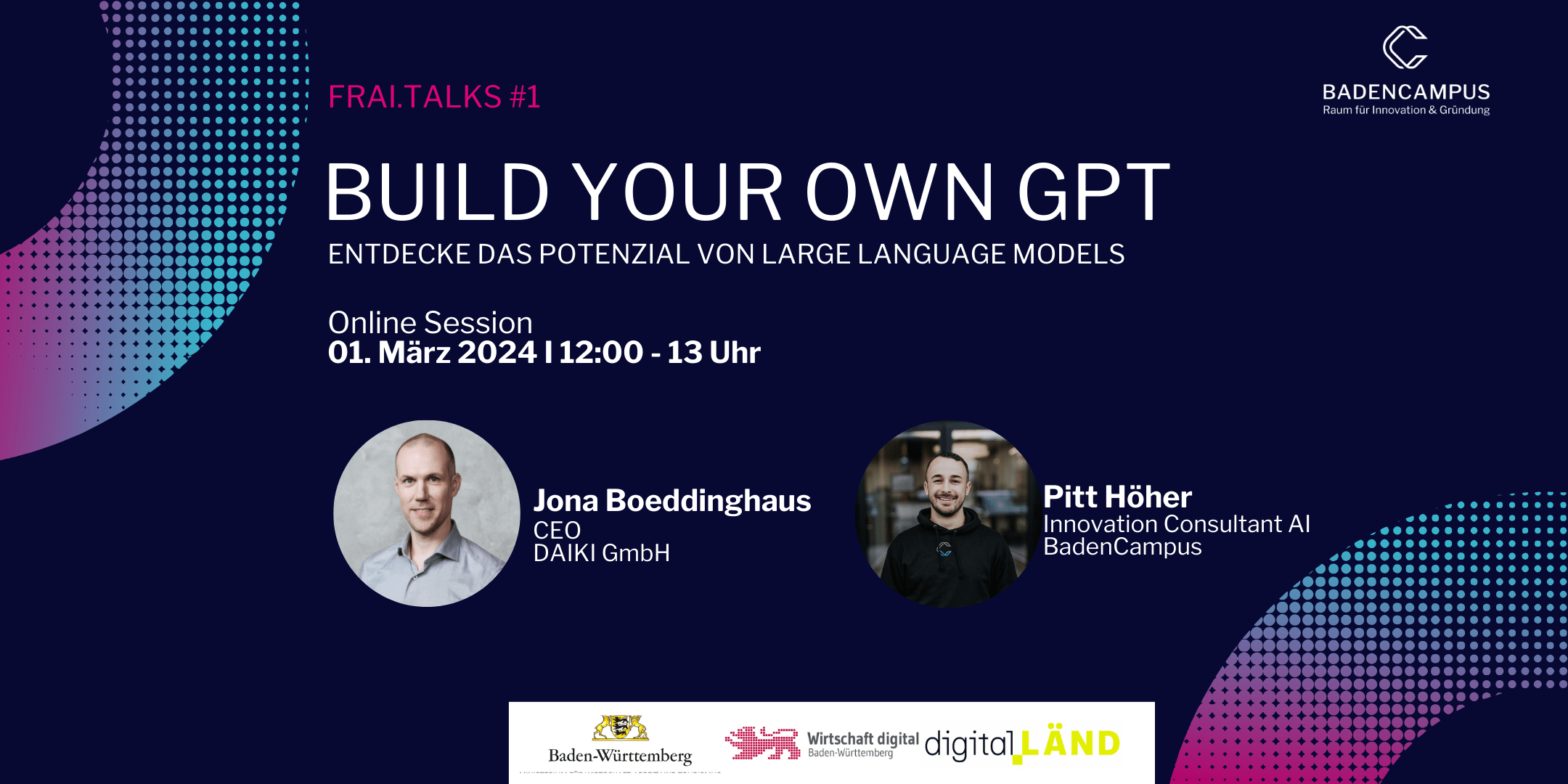 Online-Session: Build your own GPT - BadenCampus Online-Session: Build your own GPT - BadenCampus